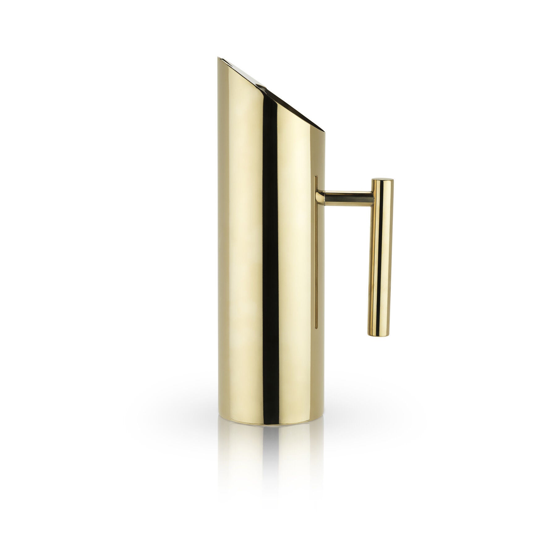 Modern Gold Stainless Steel Pitcher, 4437053 | King Size