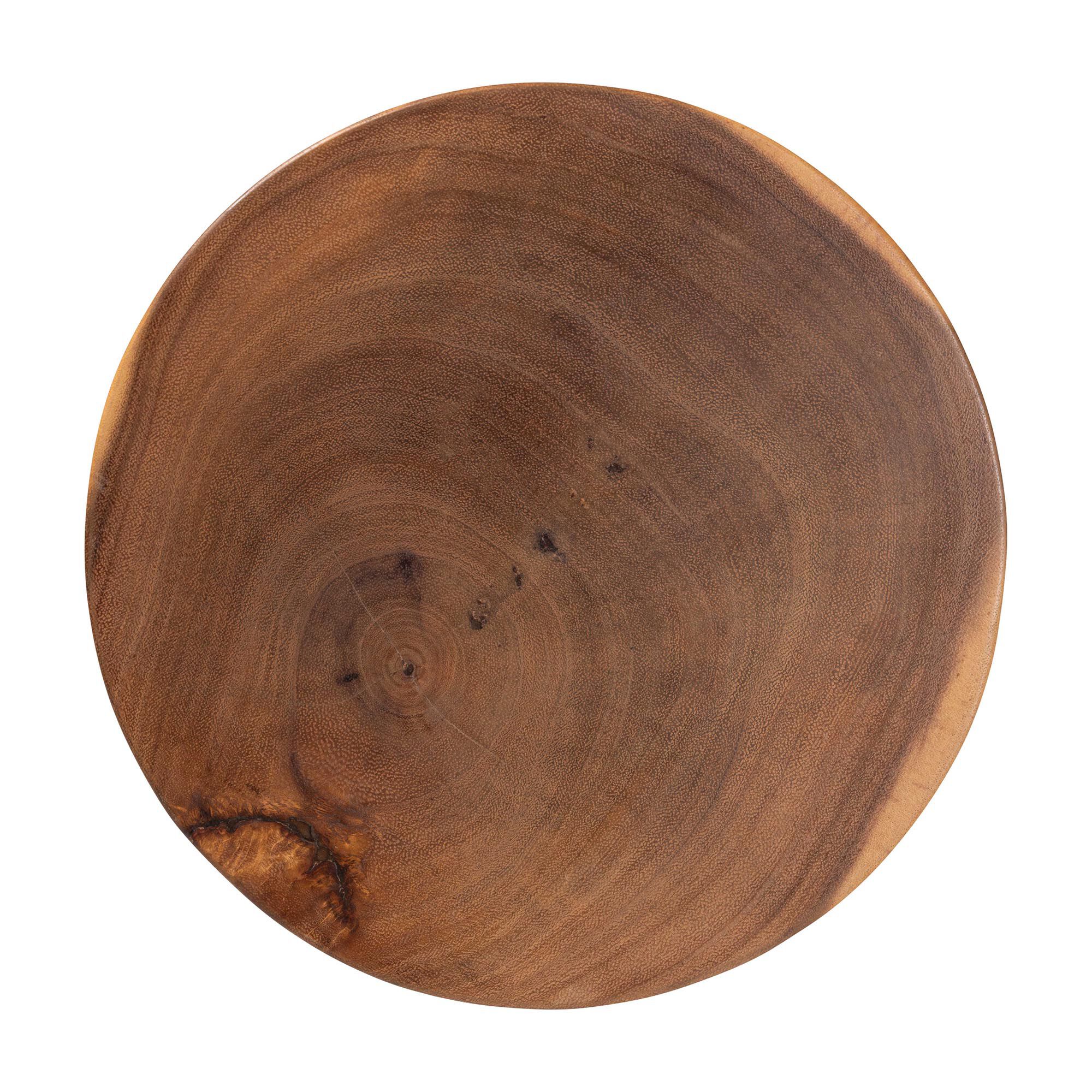 Bancroft Solid Suar Wood Side Table | King Size