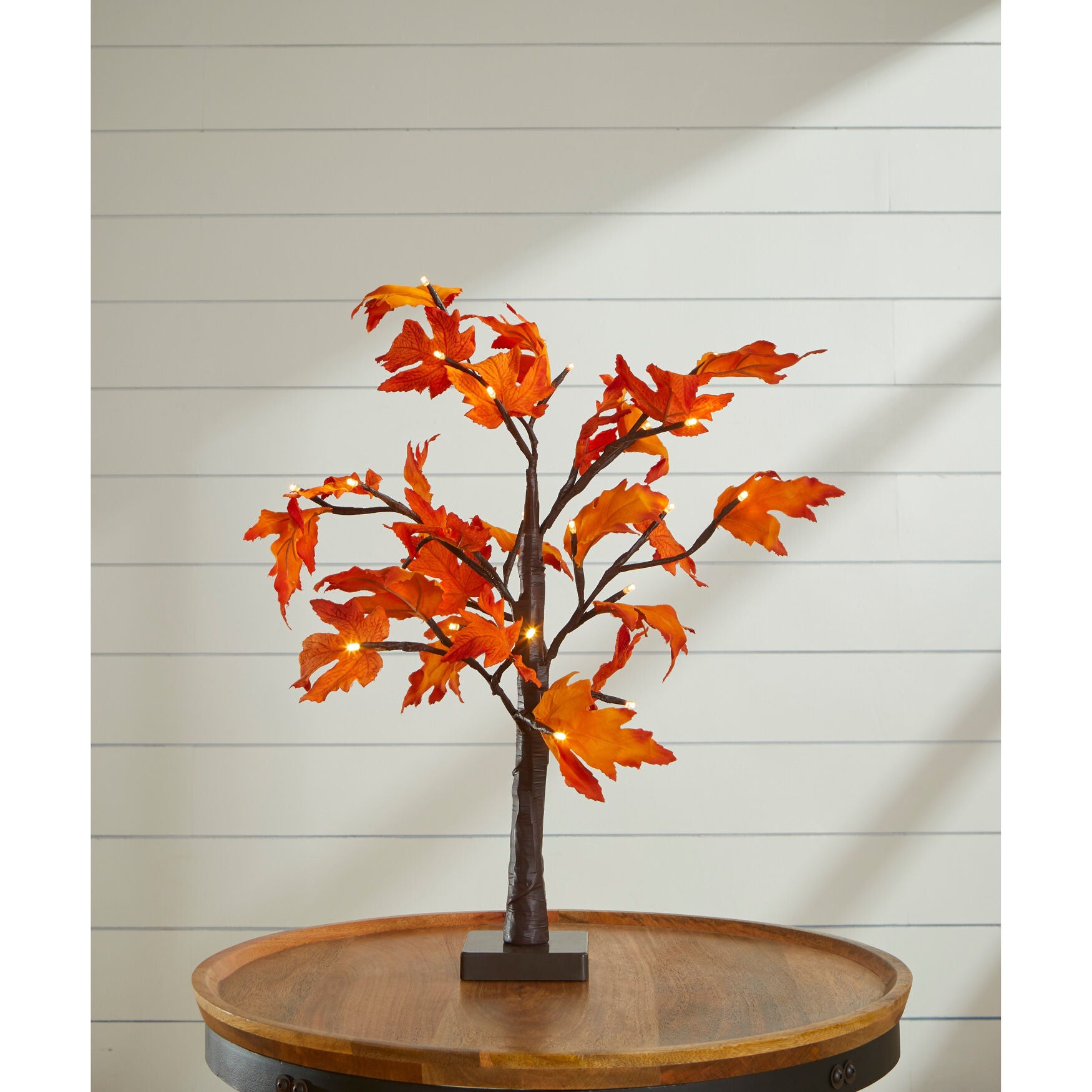 24"H Maple Leaf Tree with Timer Function, 4429102 | King Size