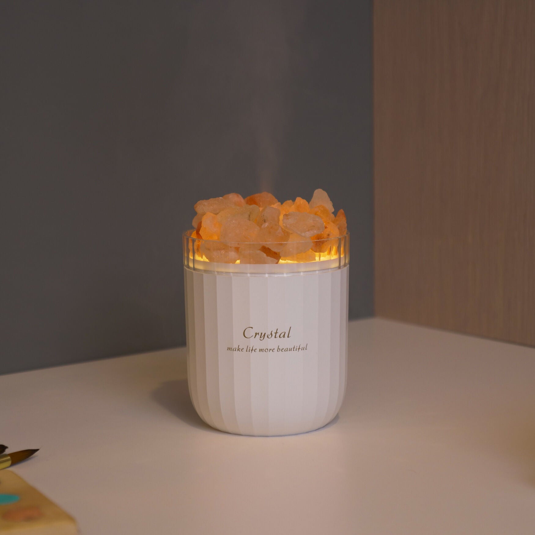 Himalayan Salt Lamp Diffuser Humidifier 3-in-1, 4460527 | King Size