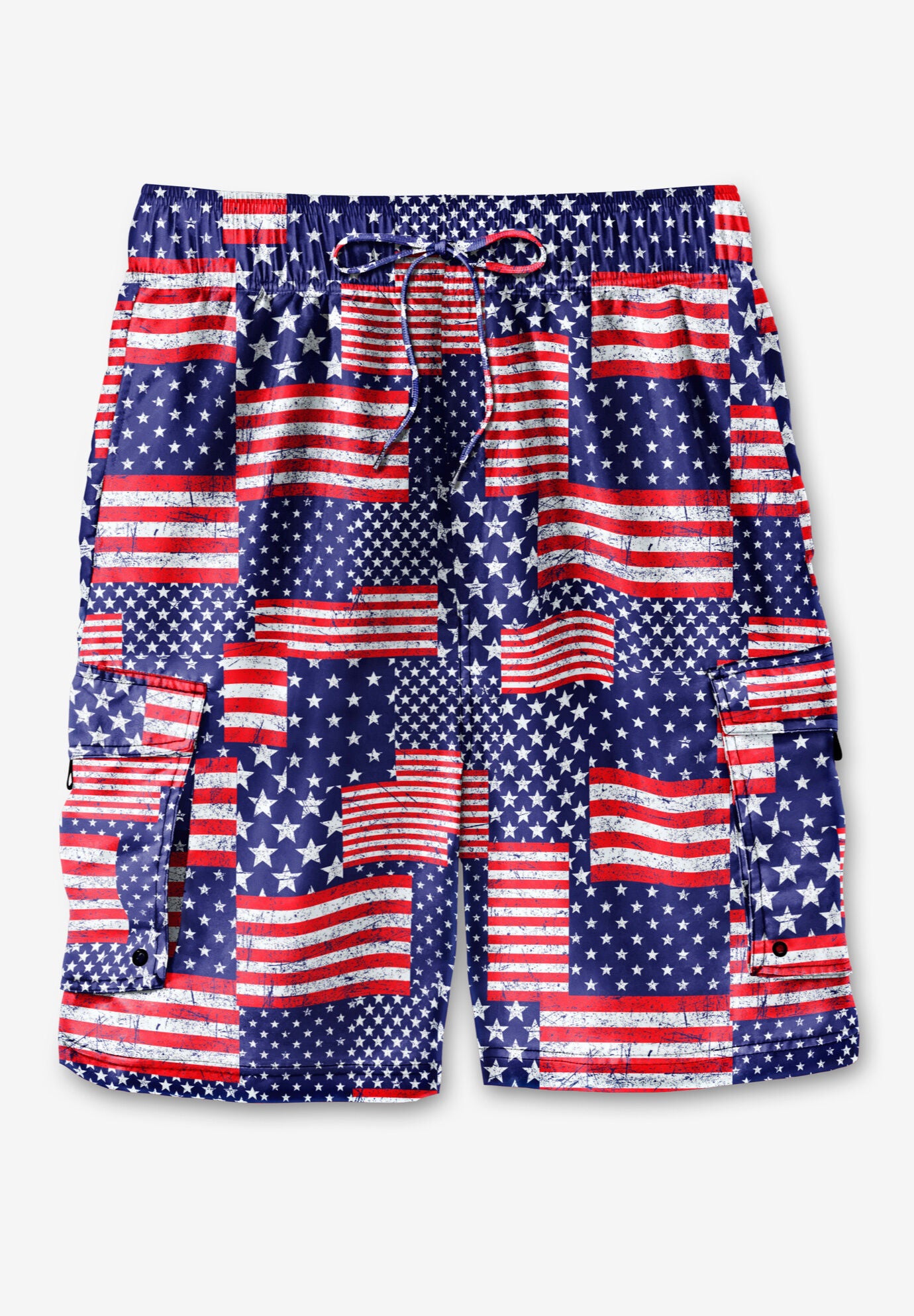 8" Flex Cargo Swim Trunks | King Size