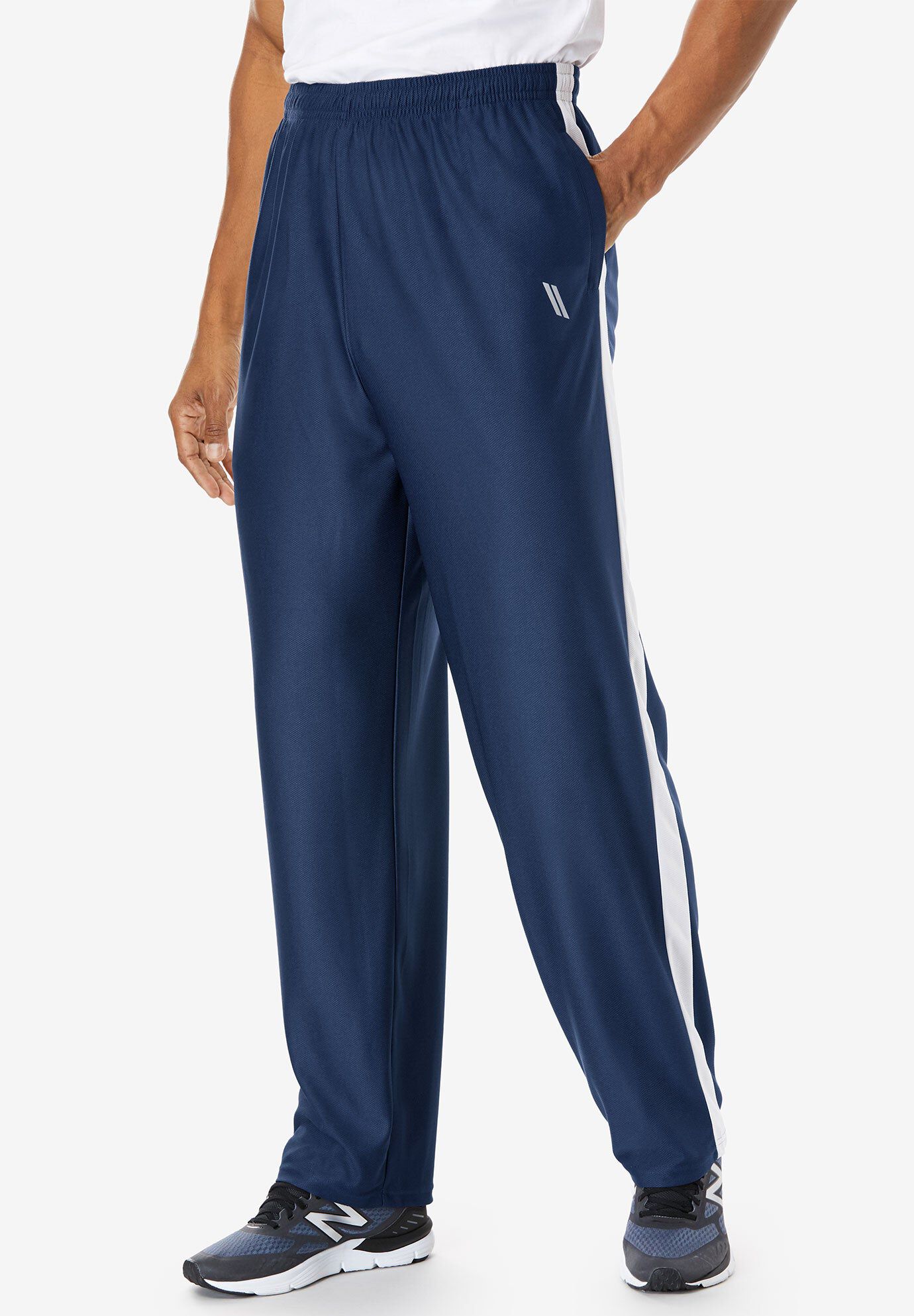 Performance Mesh Sweatpants - Breathable Design, Navy | King Size