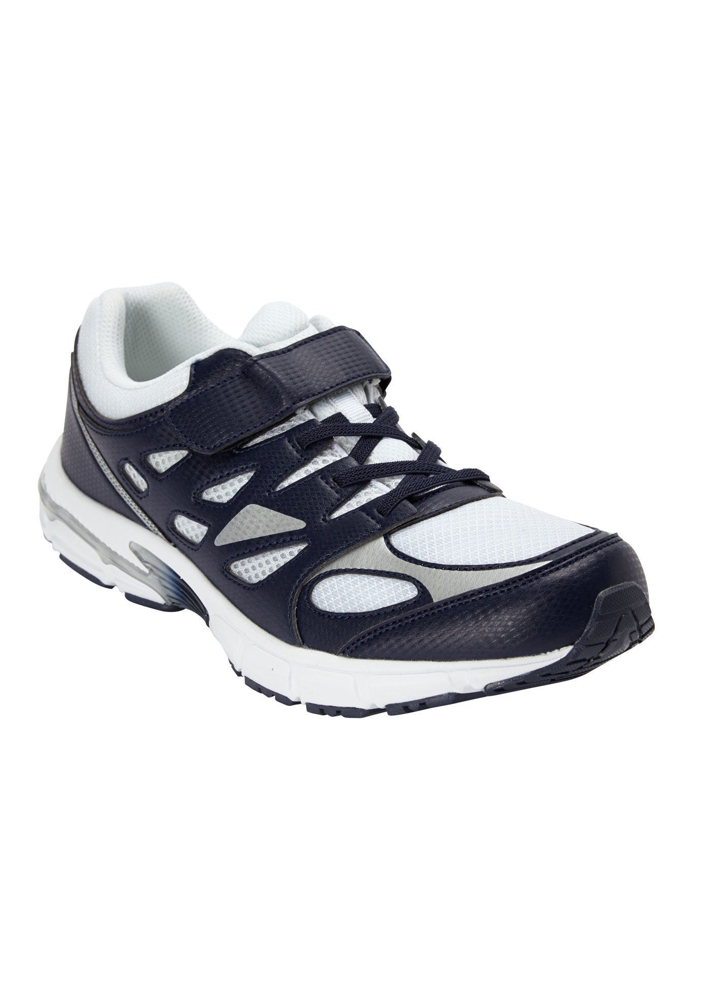 KingSize Men s No Tie Sneakers 16 M Jet Black White