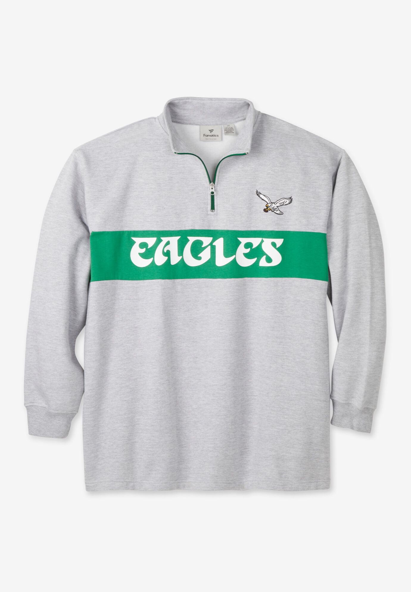 NFL® Colorblock 1/4 Zip Jacket | King Size