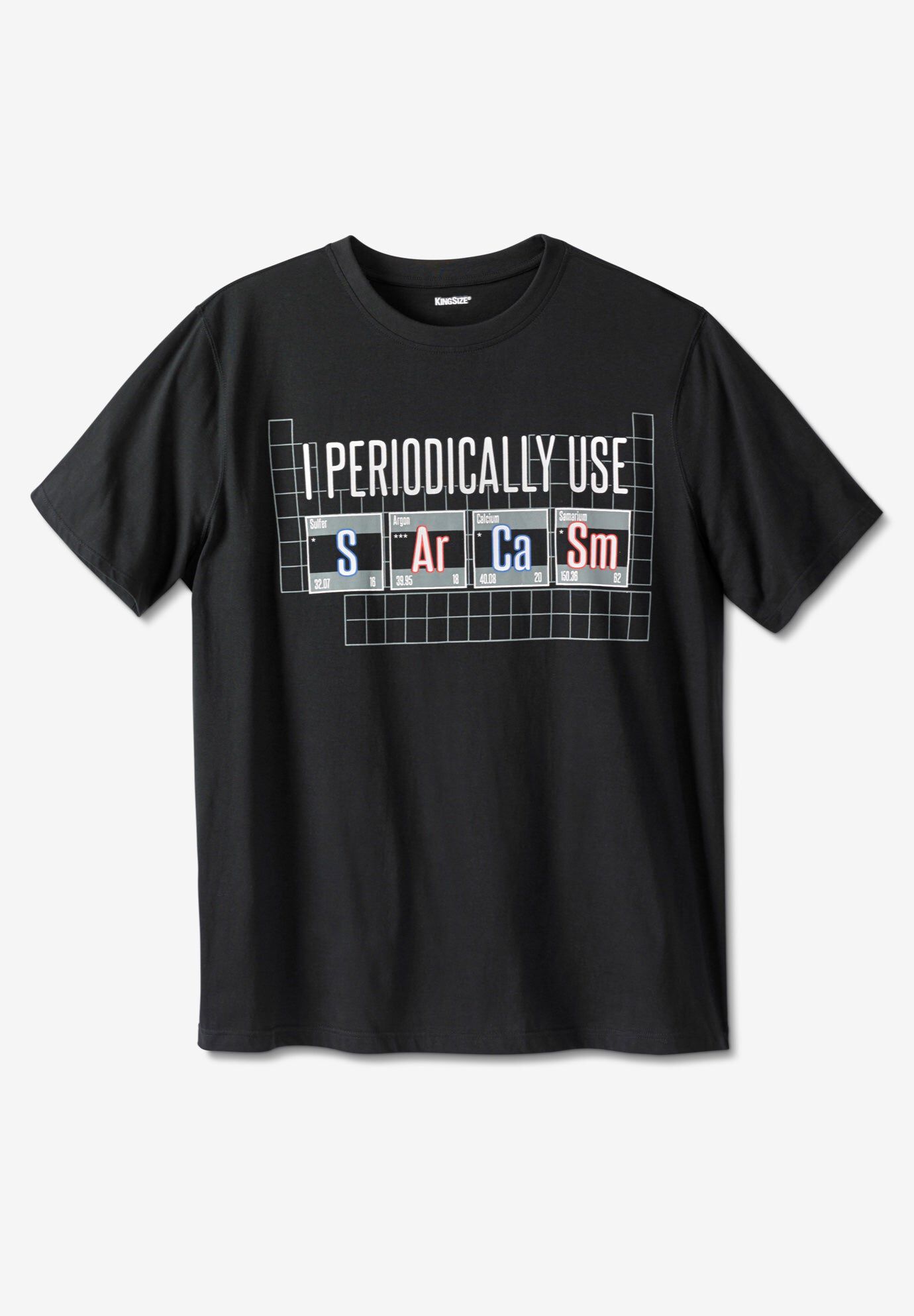 Big & Tall Graphic Crewneck Tee Collection, No Good Reason | King Size