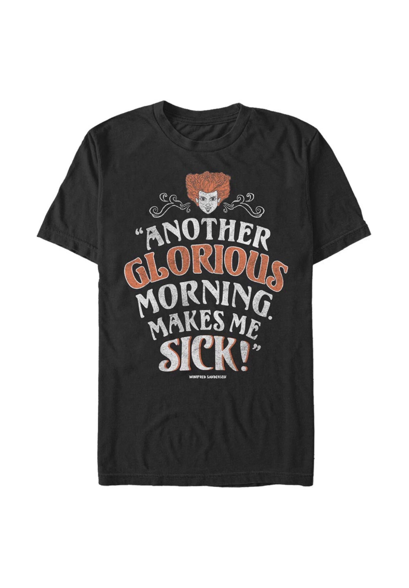 Disney Adventure Tee - Another Glorious Morning, Black | King Size