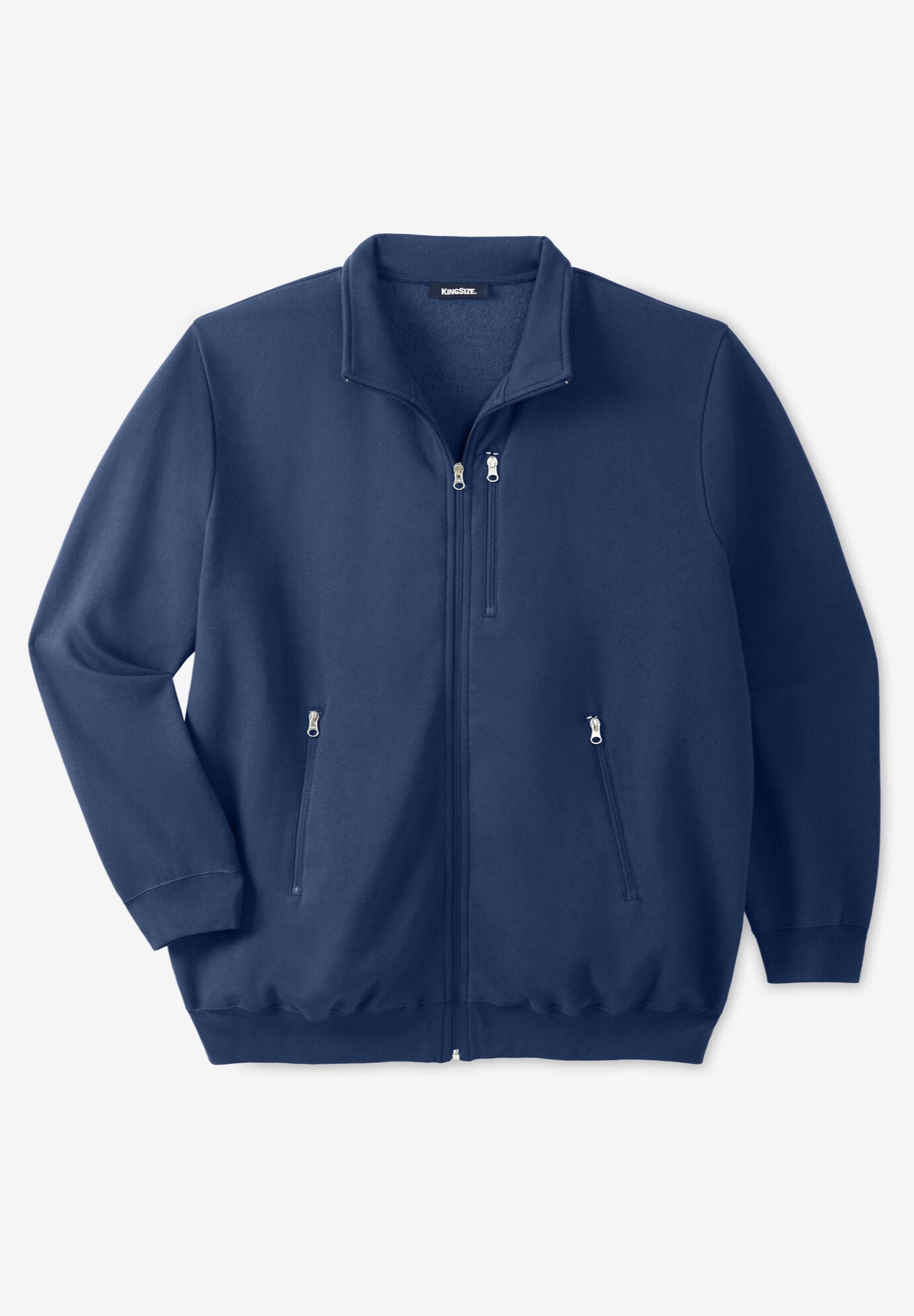 Full-Zip Fleece Jacket | King Size