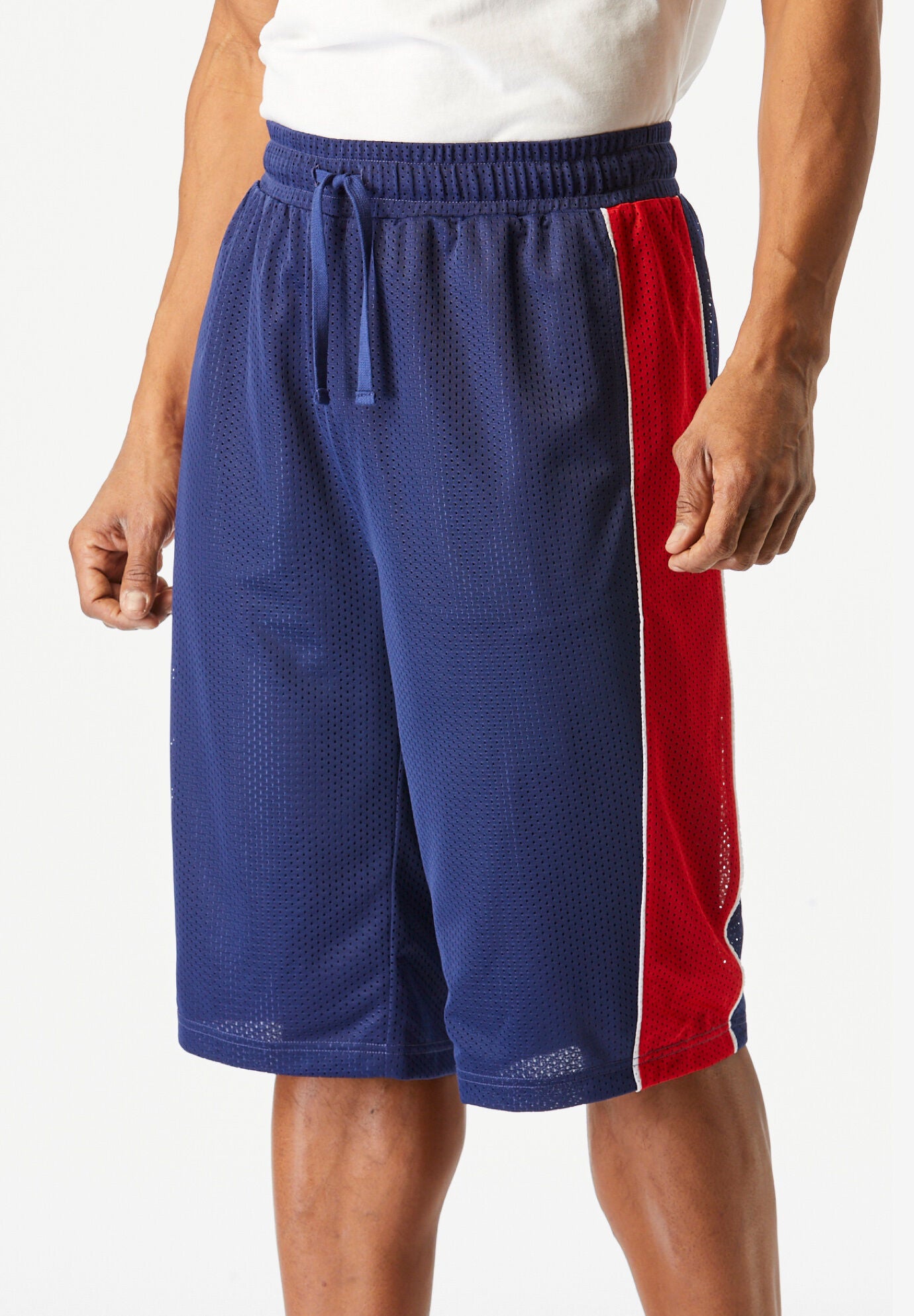 12" Mesh Basketball Shorts - Breathable Polyester, 4450479 | King Size