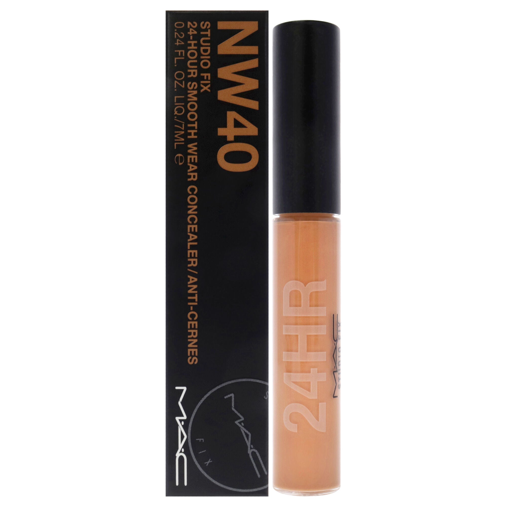 Studio Fix 24-Hour Smooth Wear Concealer - NW40 by MAC for Women - 0.24 oz Concealer | King Size