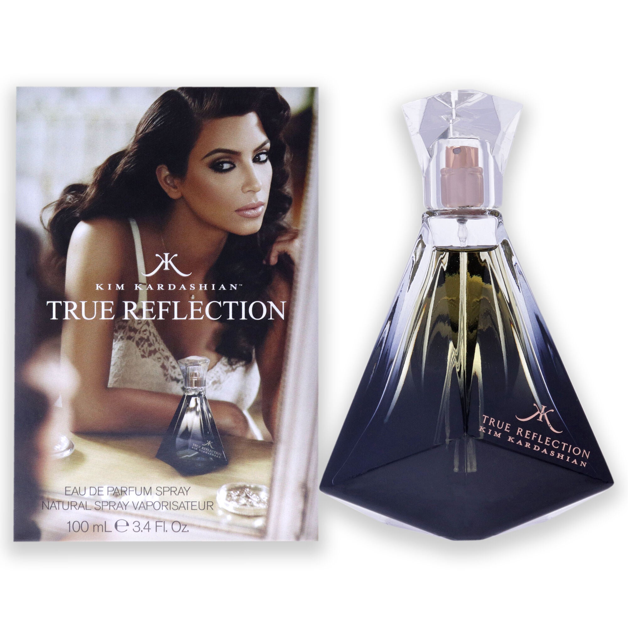 True Reflection by Kim Kardashian for Women - 3.4 oz EDP Spray | King Size