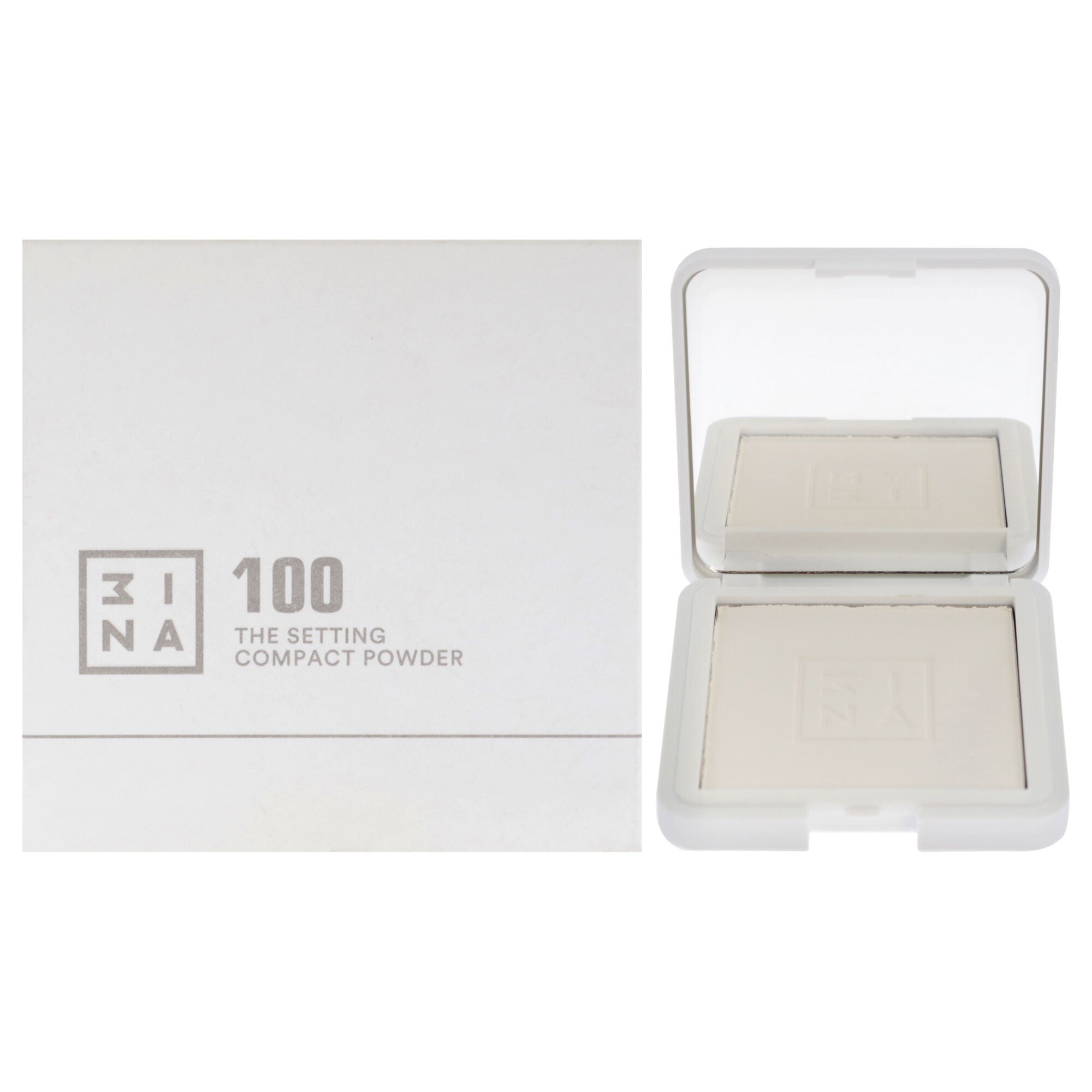 The Setting Compact Powder by 3INA for Women - 0.44 oz Powder | King Size