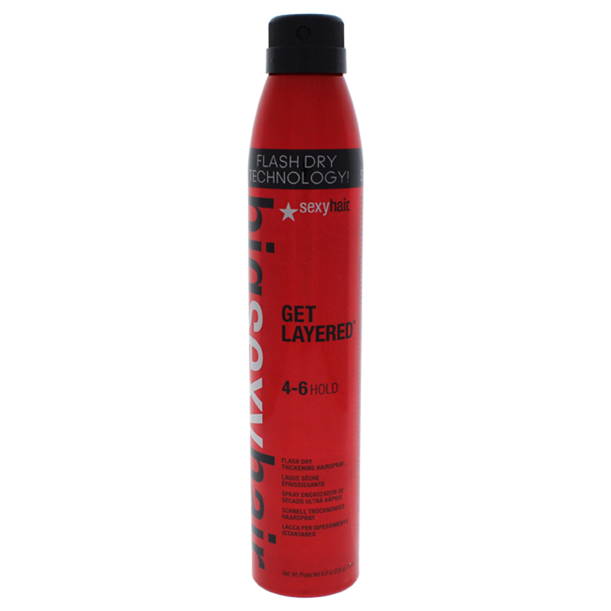 Big Sexy Hair Get Layered - Flash Dry Thickening Hairspray by Sexy Hair ...