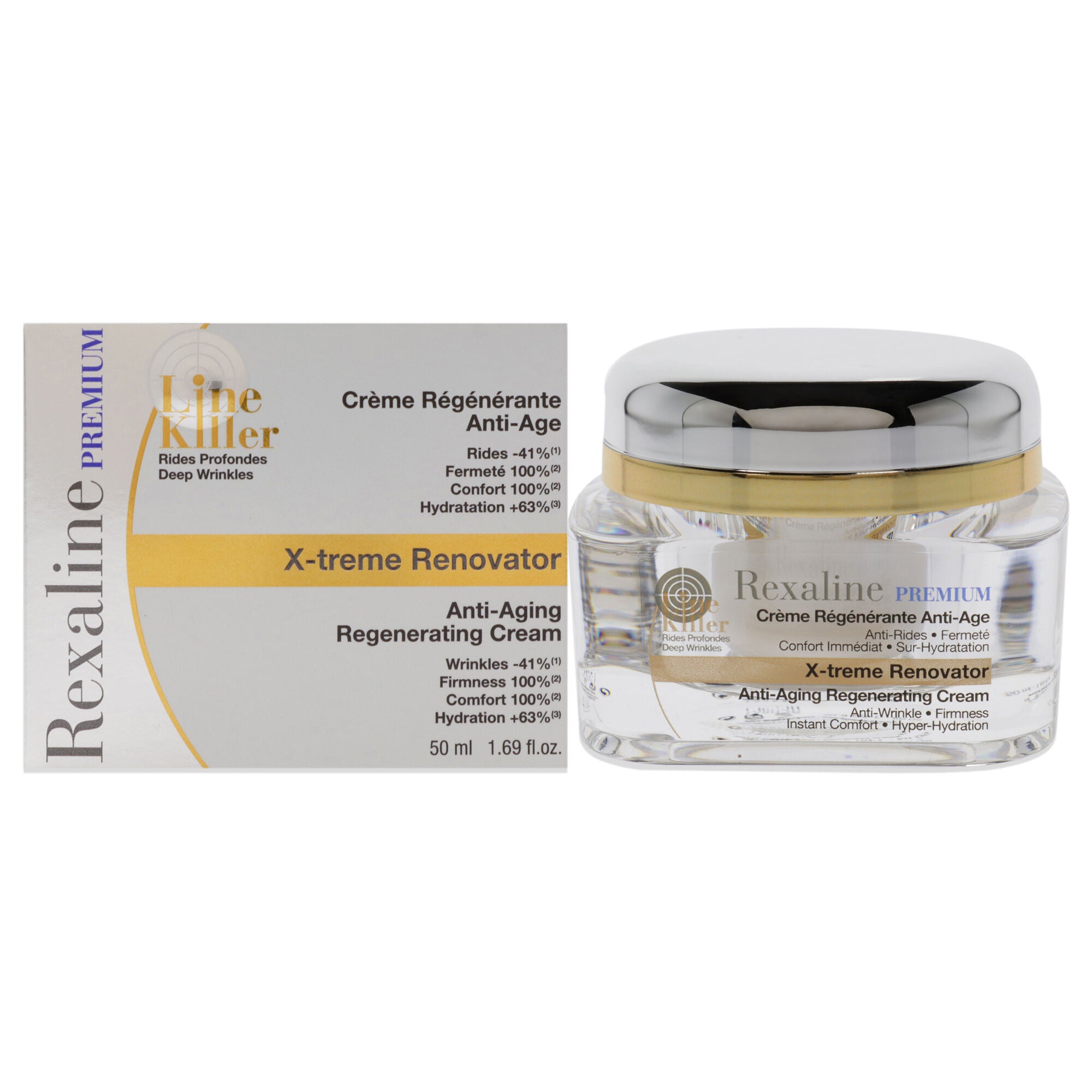 Line Killer X-Treme Renovator Anti-Aging Regenerating Cream by Rexaline ...