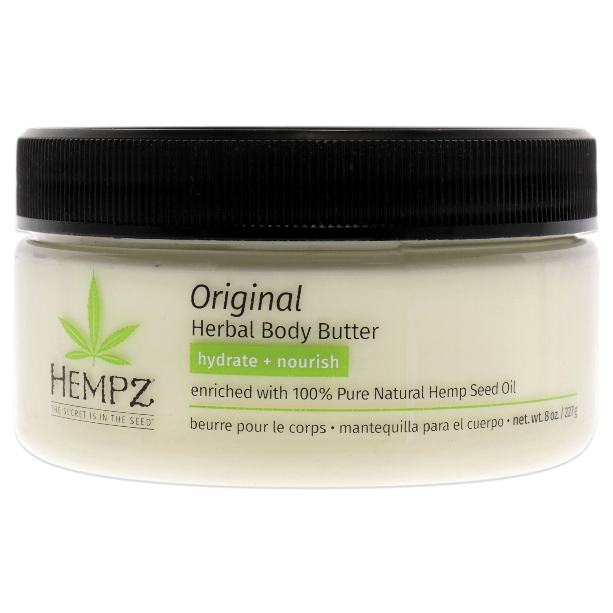 Original Herbal Body Butter by Hempz for Unisex - 8 oz Body Butter ...