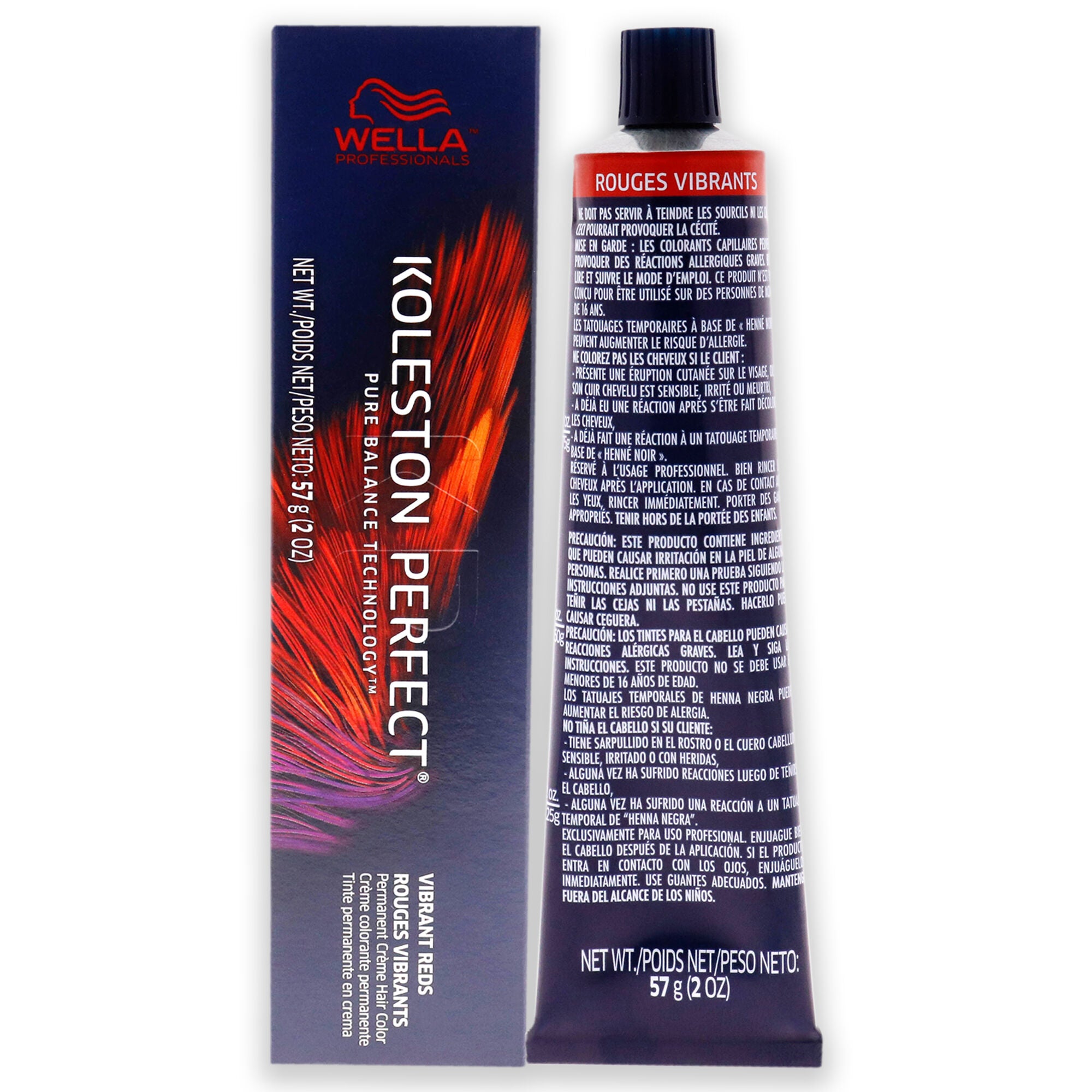 Koleston Perfect Permanent Creme Hair Color - 77 44 Intense Medium ...