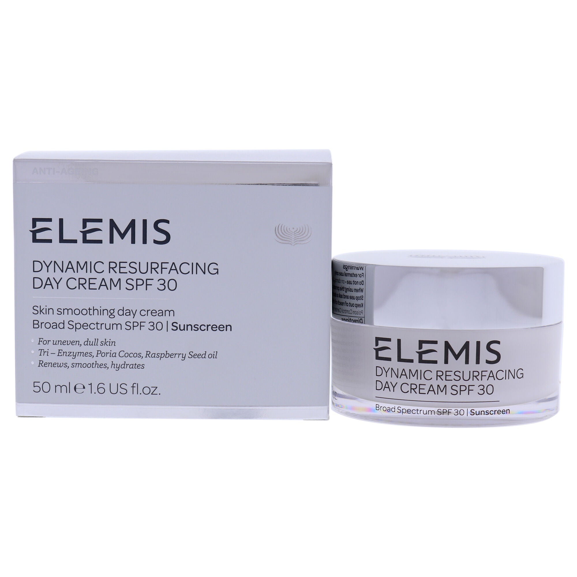 Dynamic Resurfacing Day Cream SPF 30 by Elemis for Women - 1.6 oz Cream ...