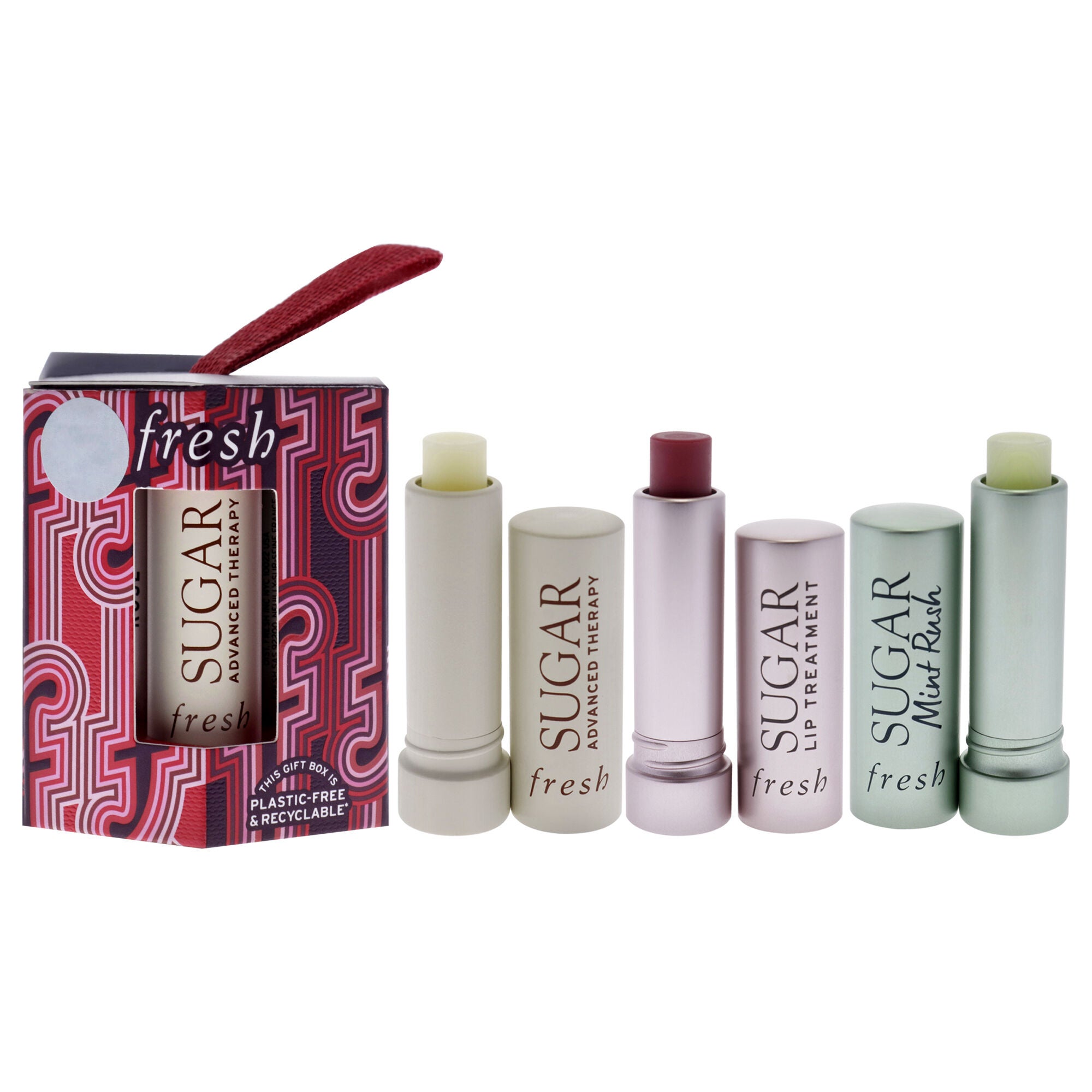 Tint and Treat Lip Care Kit by Fresh for Women - 3 Pc Gift Set | King Size