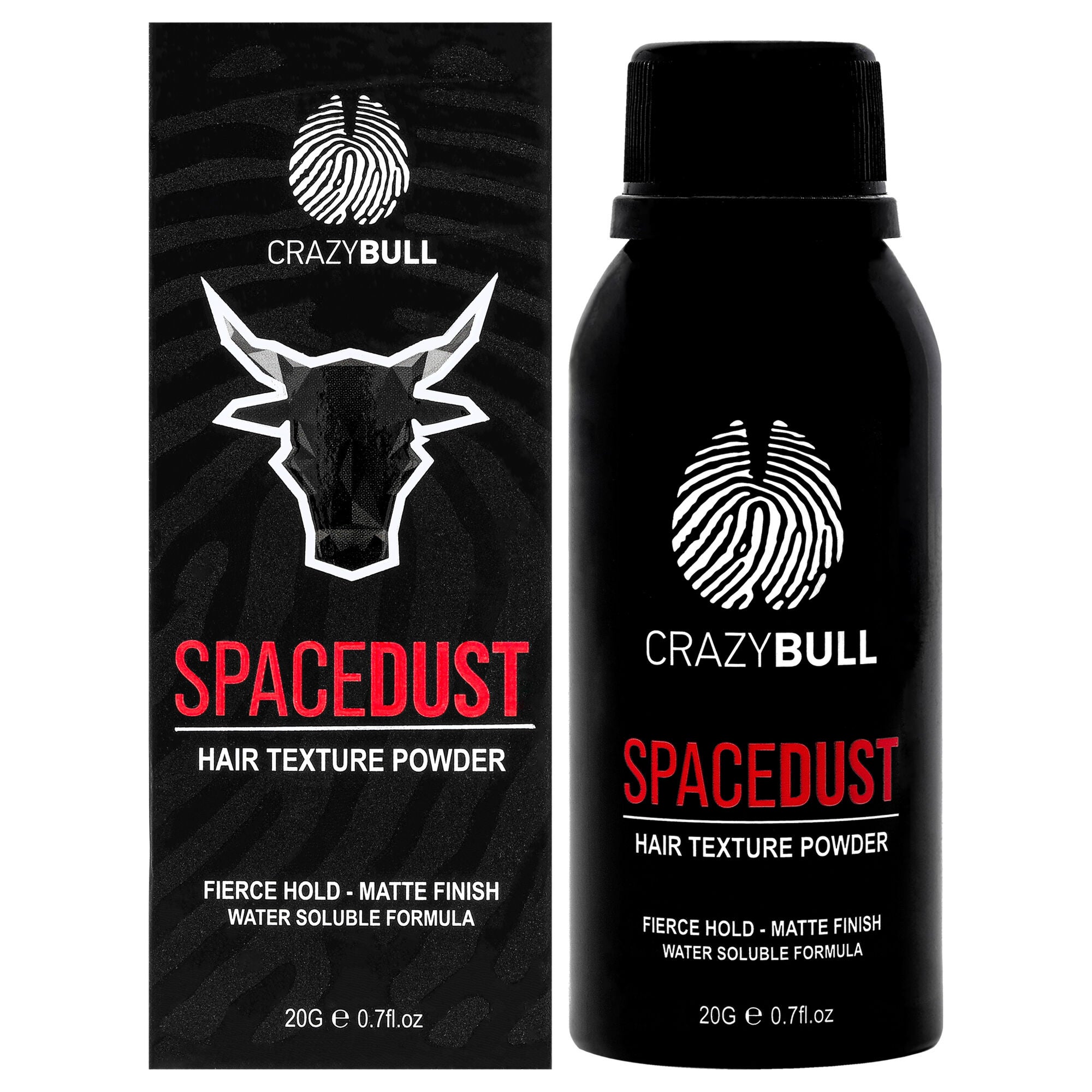 Space Dust Hair Texture Powder by Crazy Bull Hair for Men - 0.7 oz ...