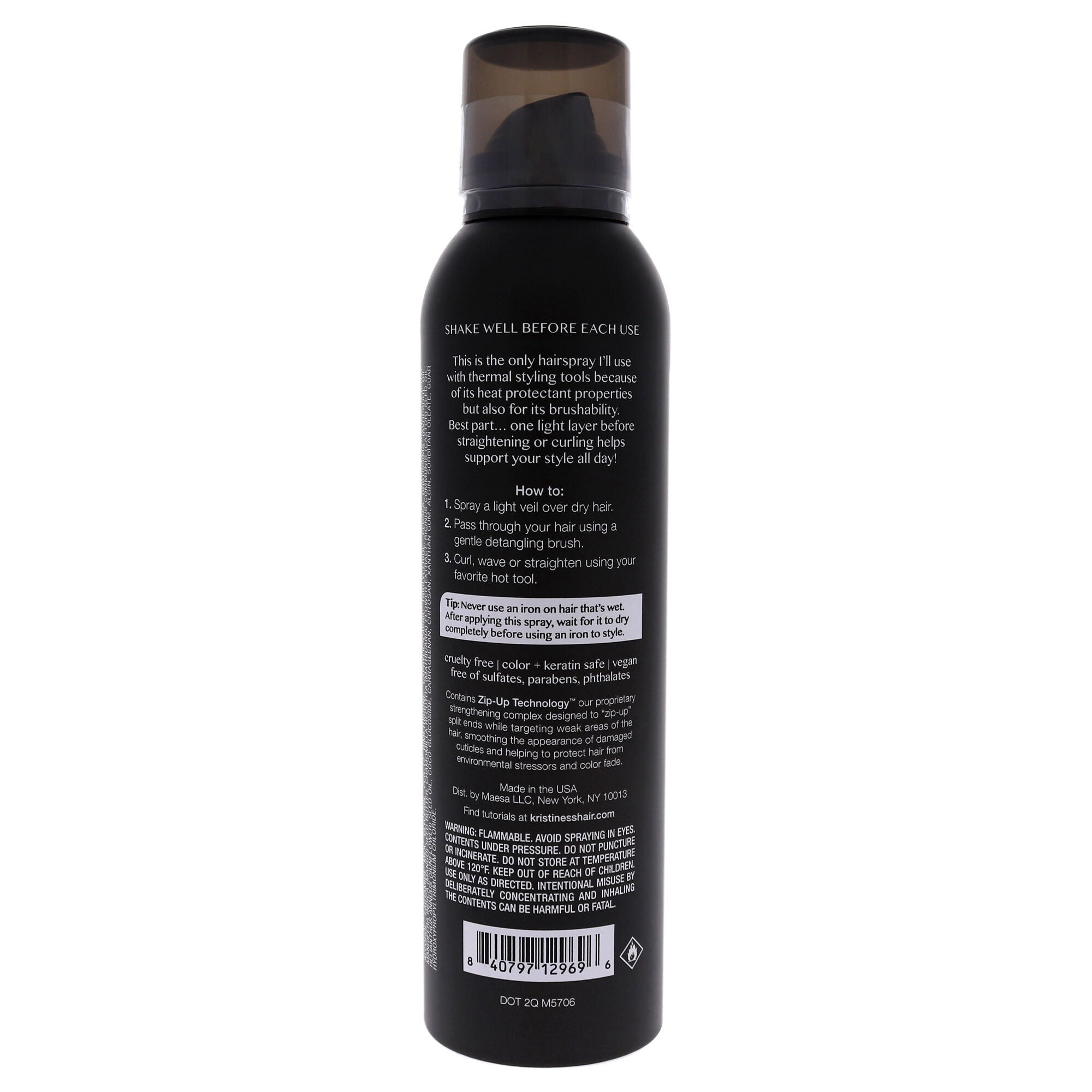 Ultra Fine Workable Hairspray by Kristin Ess for Unisex - 6.7 oz Hair ...