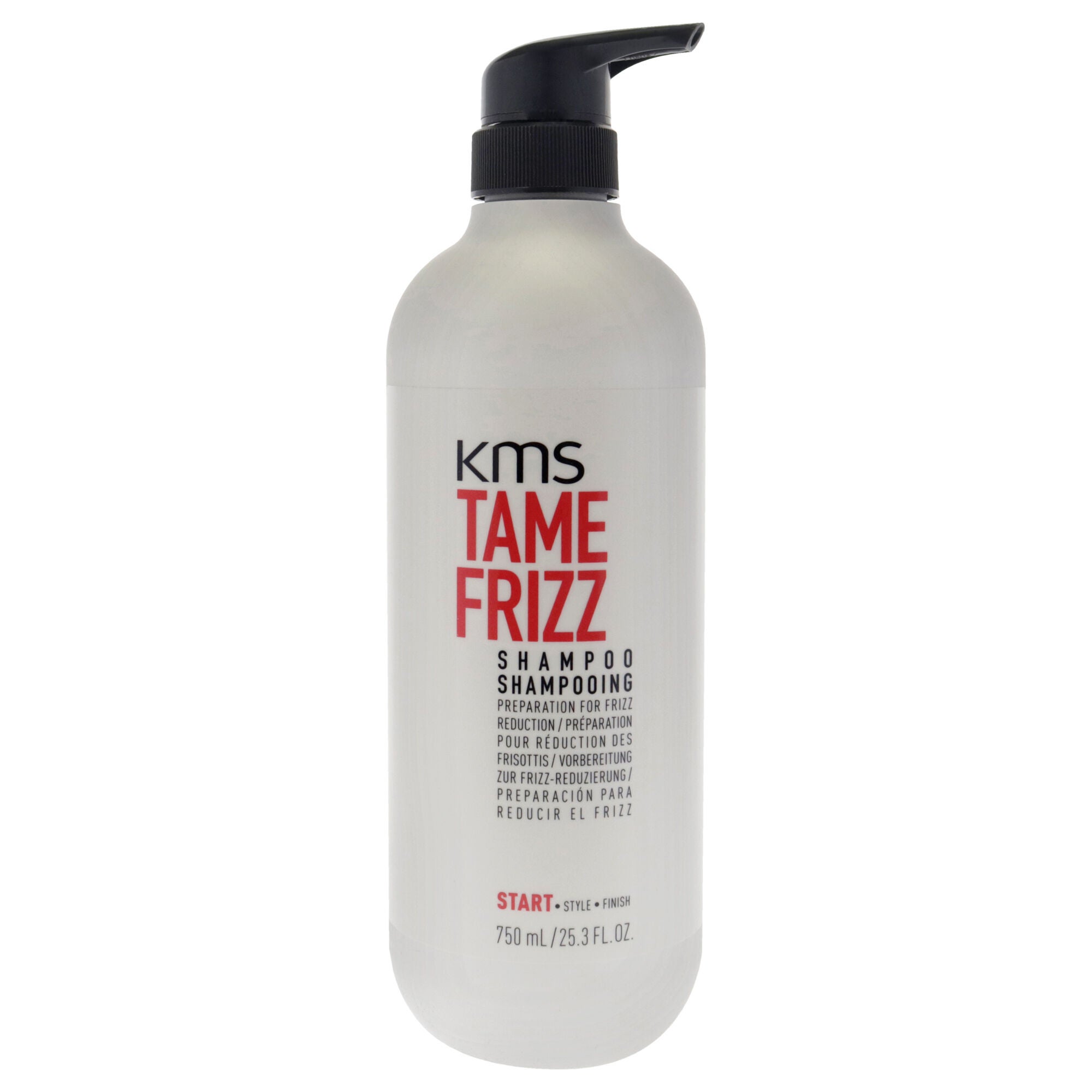 Tame Frizz Shampoo by KMS for Unisex - 25.3 oz Shampoo | King Size