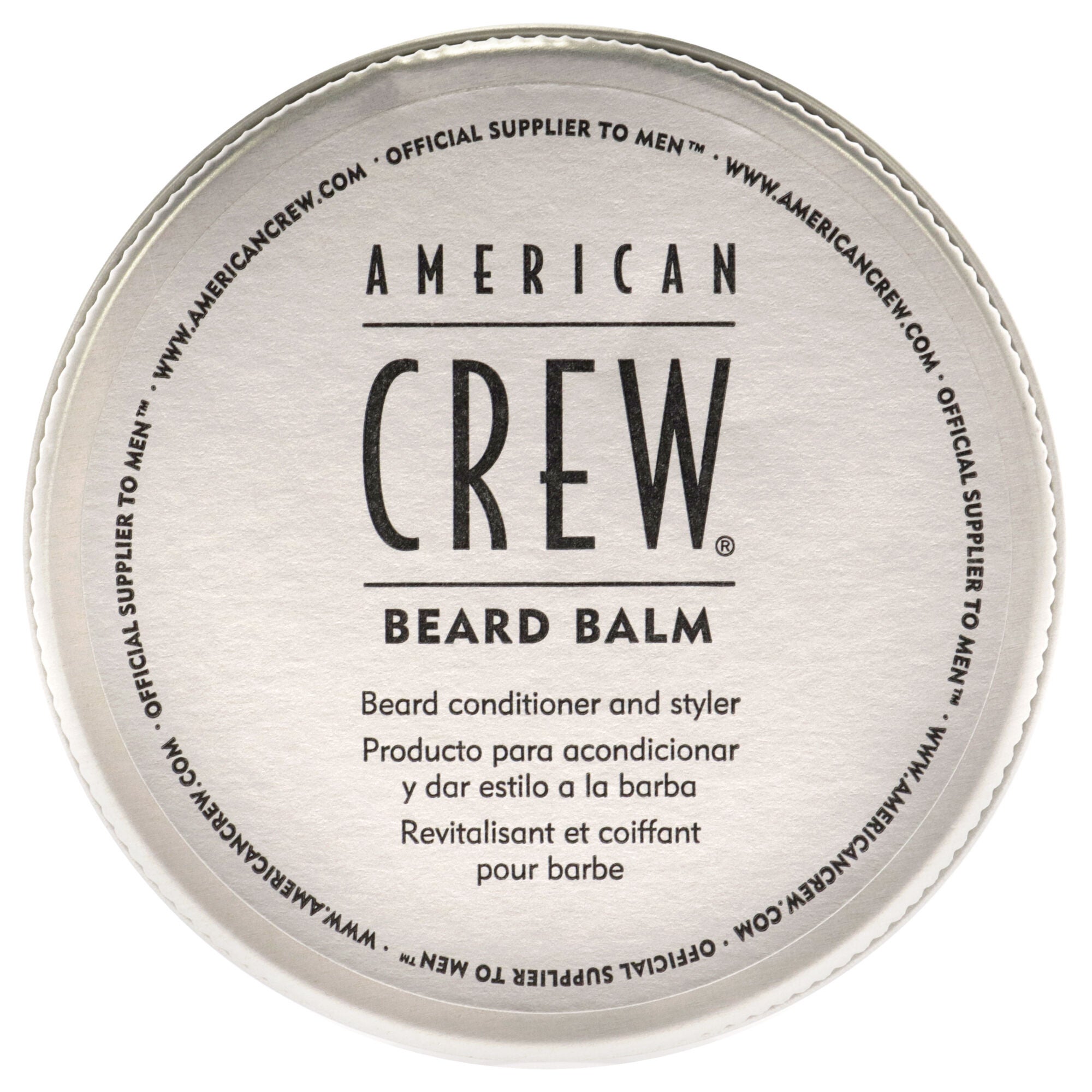 Beard Balm by American Crew for Men - 2.1 oz Balm | King Size