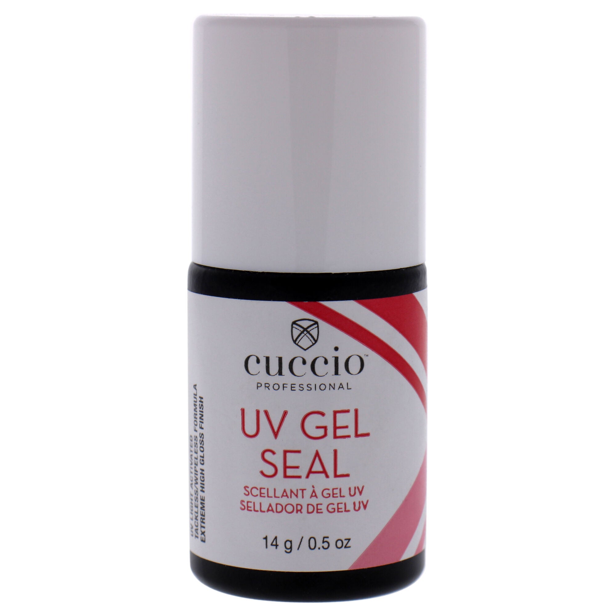 Universal UV Gel Seal by Cuccio Pro for Women - 0.5 oz Top Coat | King Size