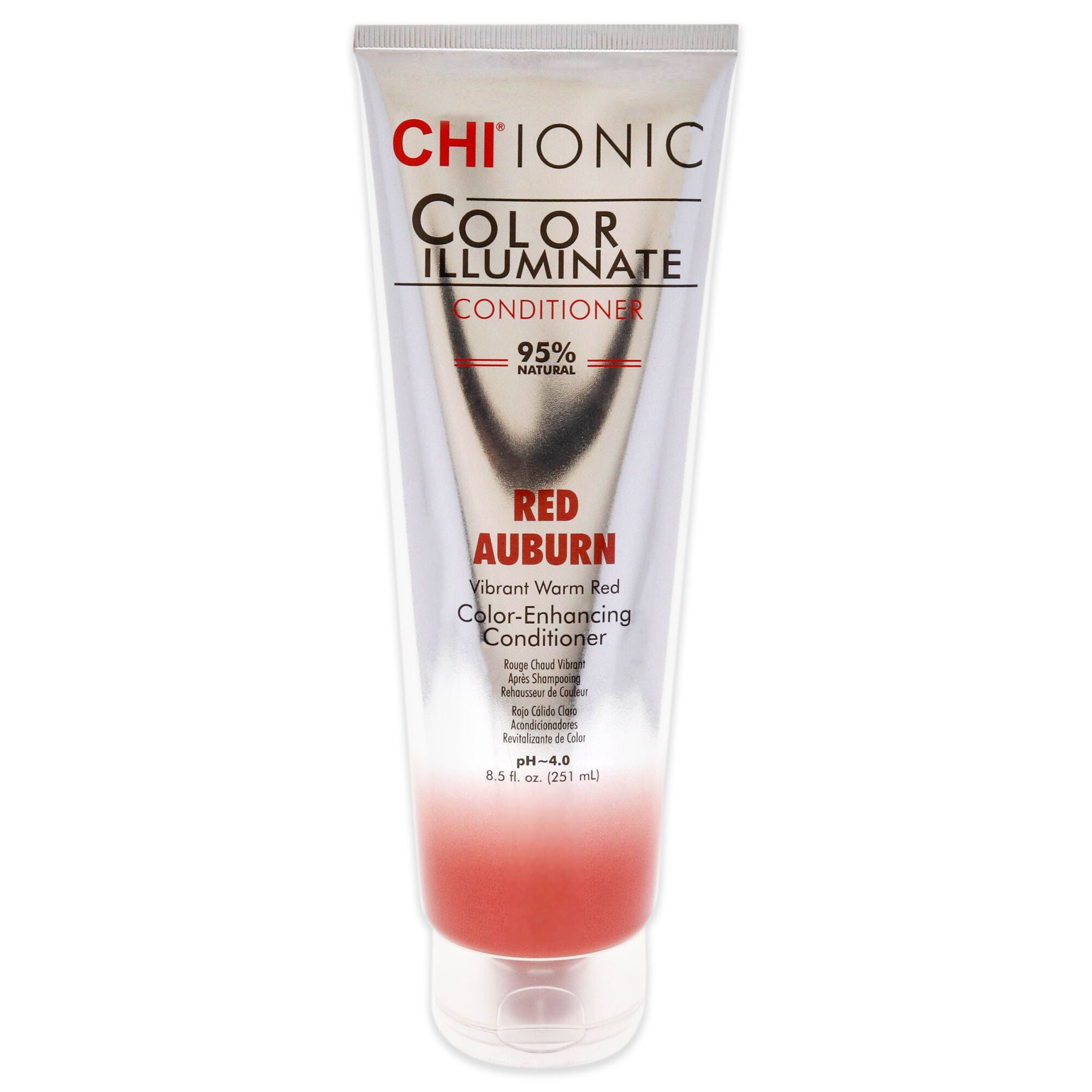 Ionic Color Illuminate Conditioner - Red Auburn by CHI for Unisex - 8.5 ...