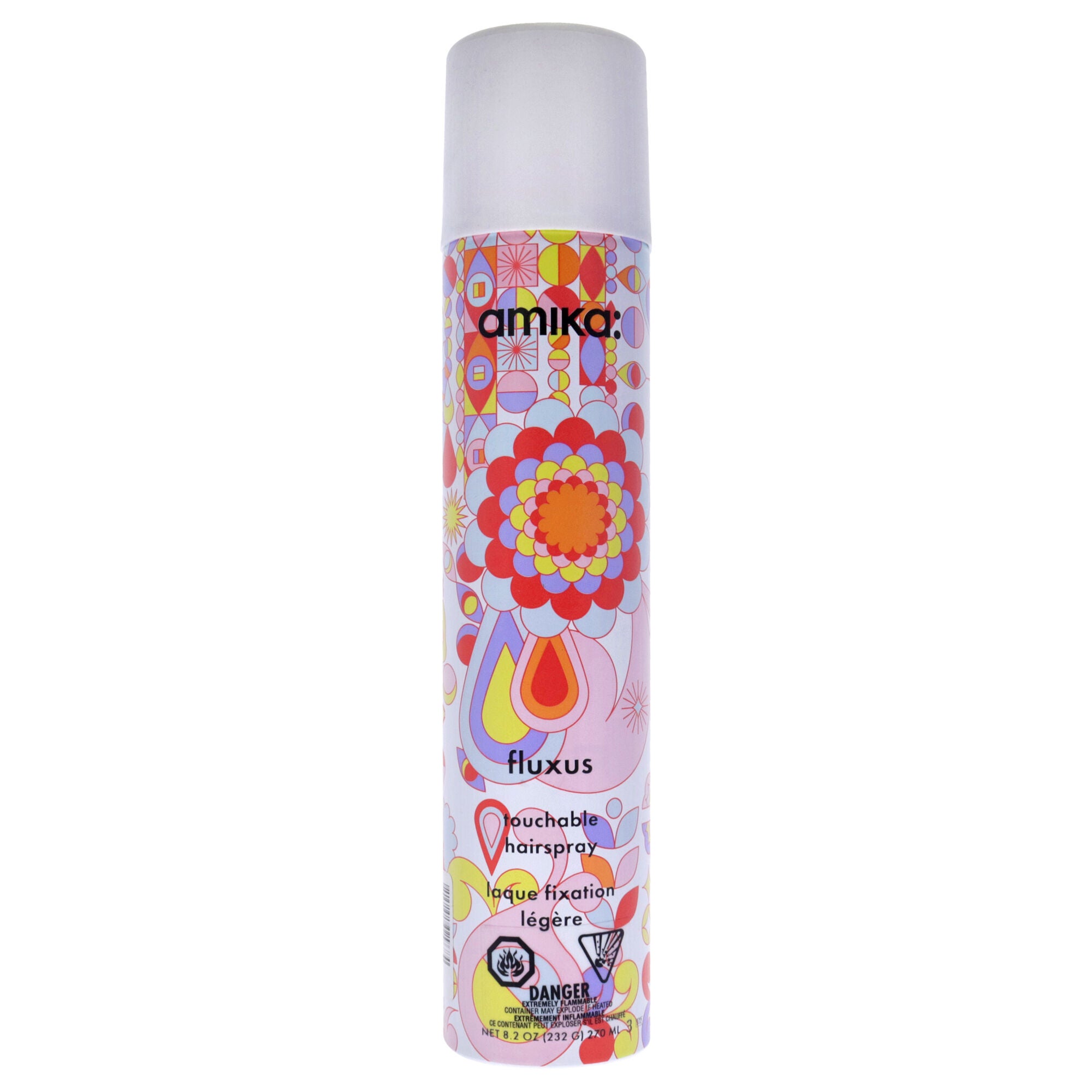 Fluxus Touchable Hairspray by Amika for Unisex - 8.2 oz Hair Spray ...