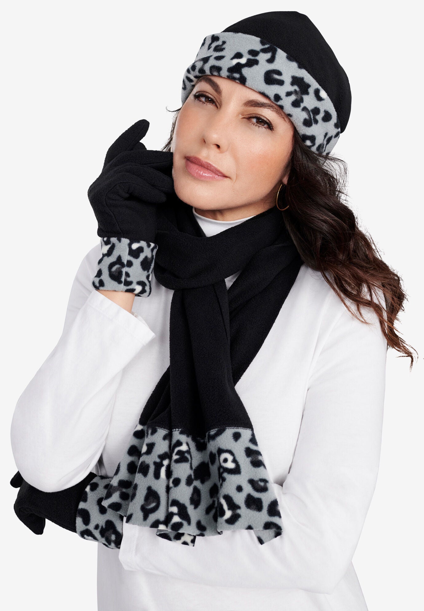 3-Piece Leopard Print Set | King Size