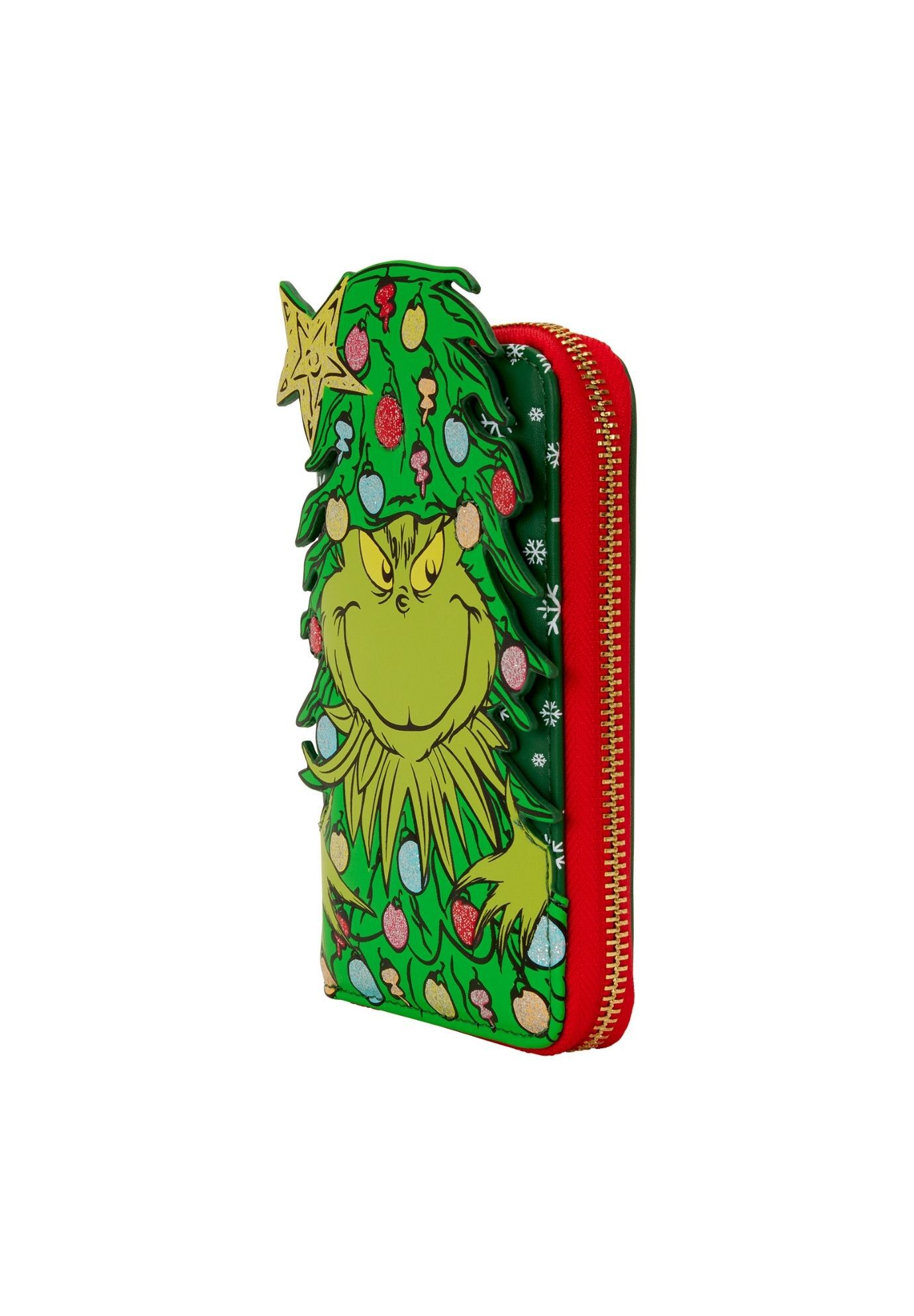 Loungefly x Dr. Seuss How the Grinch Stole Christmas! Tree Zip Around ...