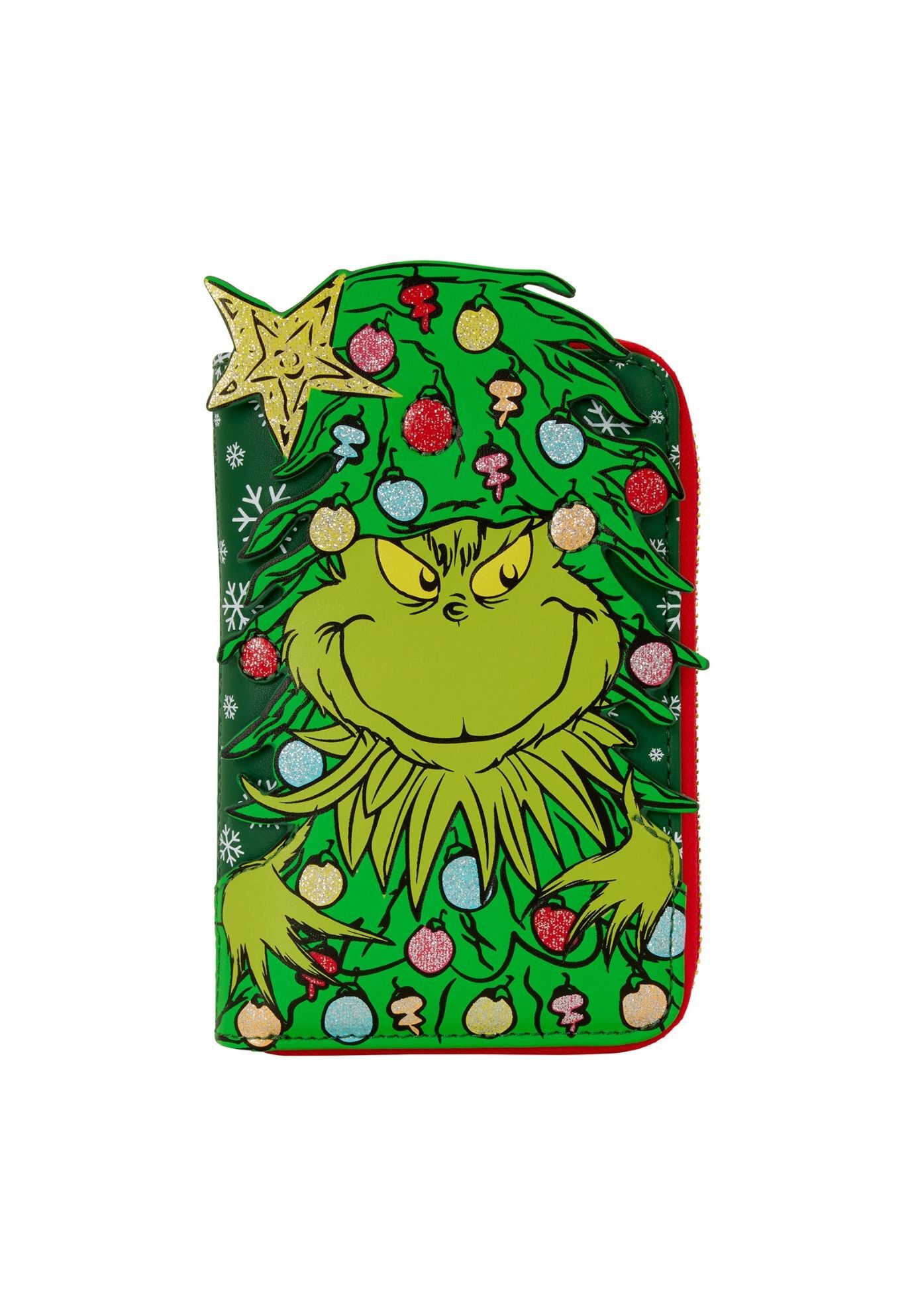 Loungefly x Dr. Seuss How the Grinch Stole Christmas! Tree Zip Around ...