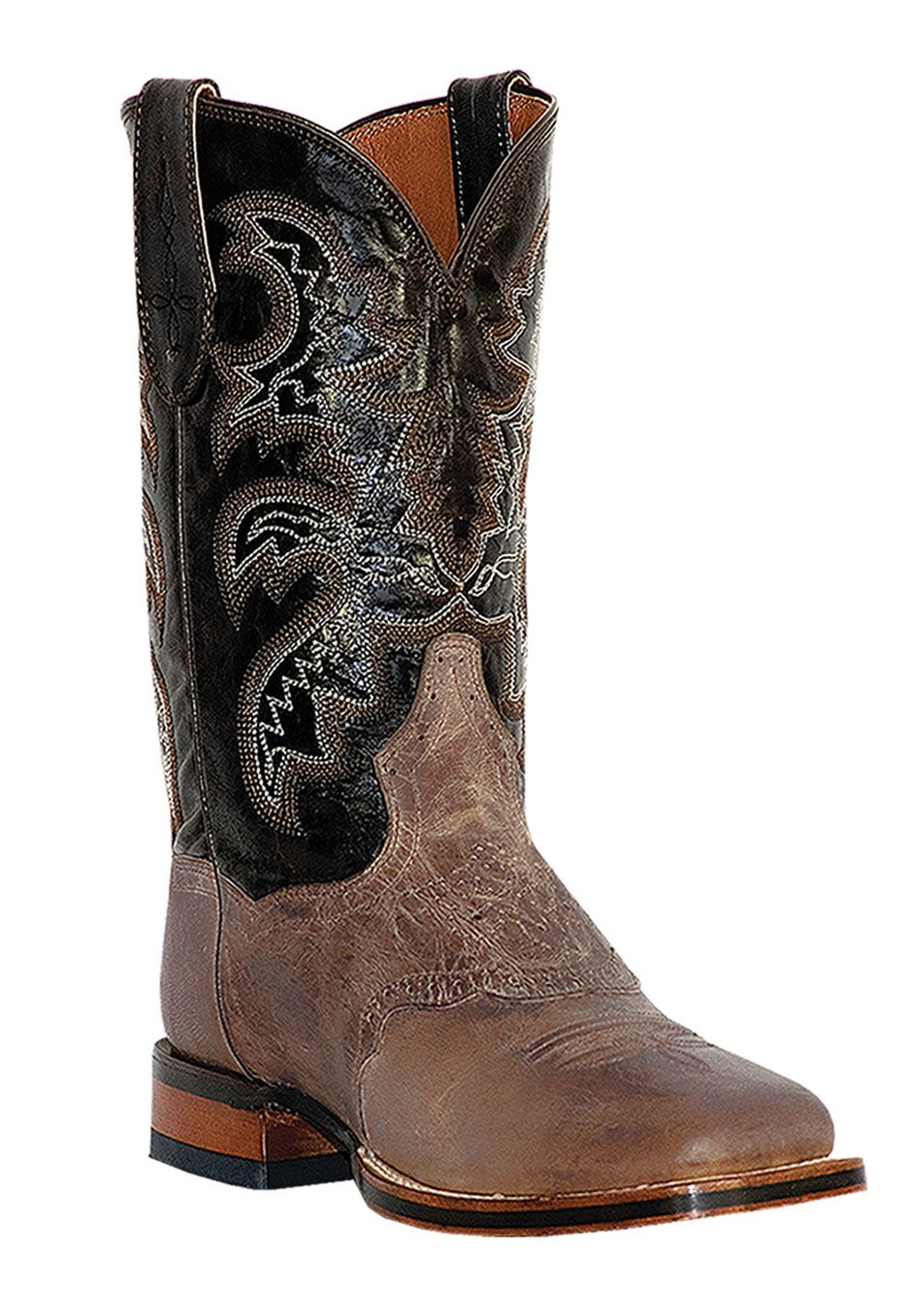 Dan Post 11" Two Tone Cowboy Boots| Big and Tall Boots | King Size