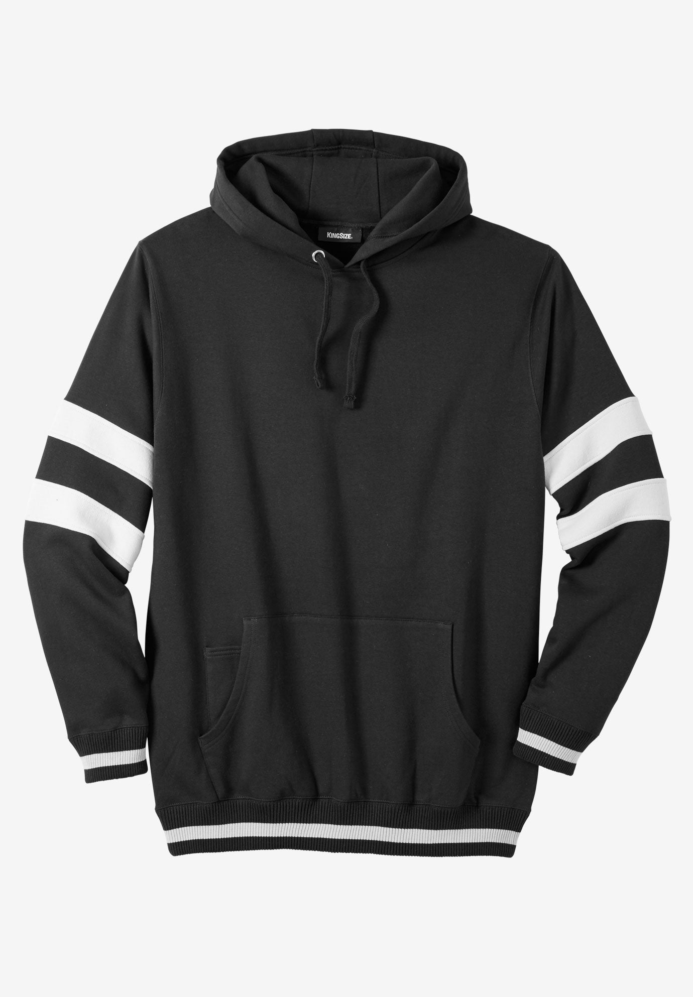 KingSize Coaches Collection Colorblocked Pullover Hoodie | King Size