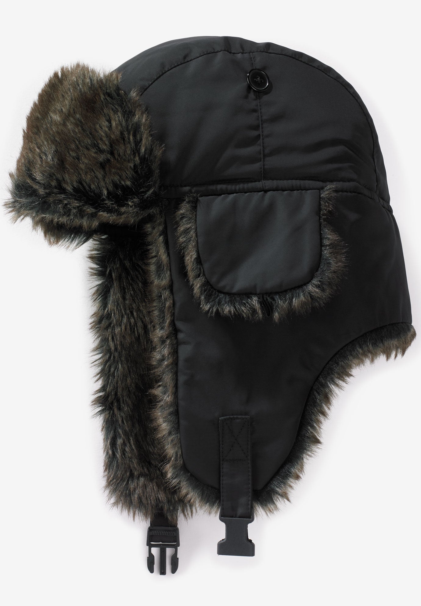 Extra Large Fur Trim Hat | King Size
