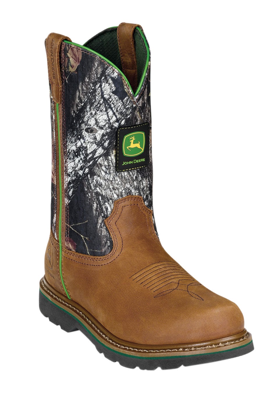 John Deere 11" Camo Pull-On Boots| Big and Tall Boots | King Size