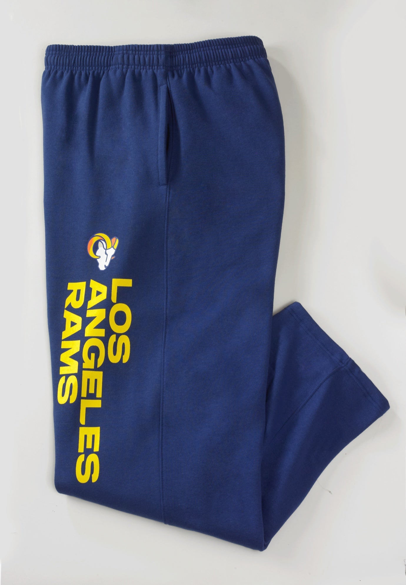 Men's NFL® Fleece Pants - Athletic Fit, Los Angeles Rams | King Size