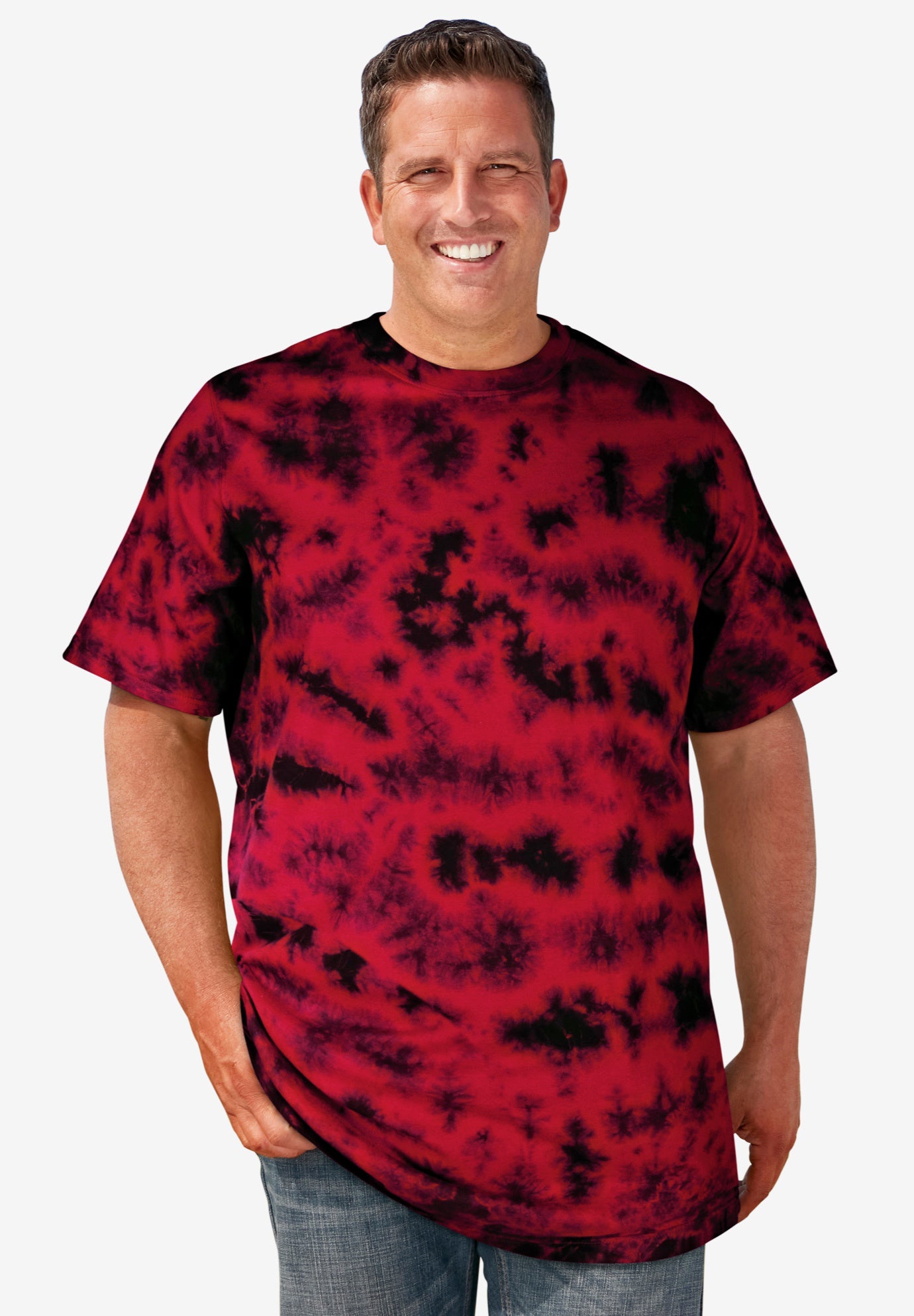 Longer-Length Short Sleeve Tees | King Size