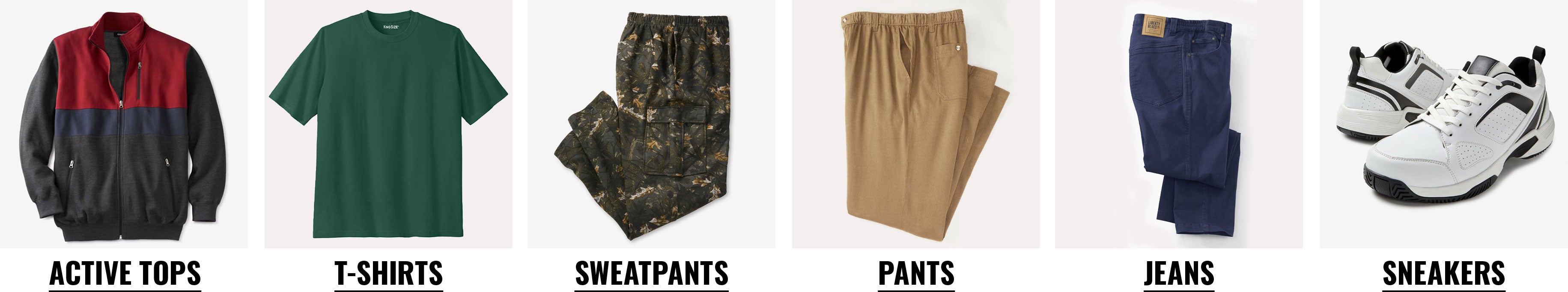 Big and Tall Clothing for Men | King Size