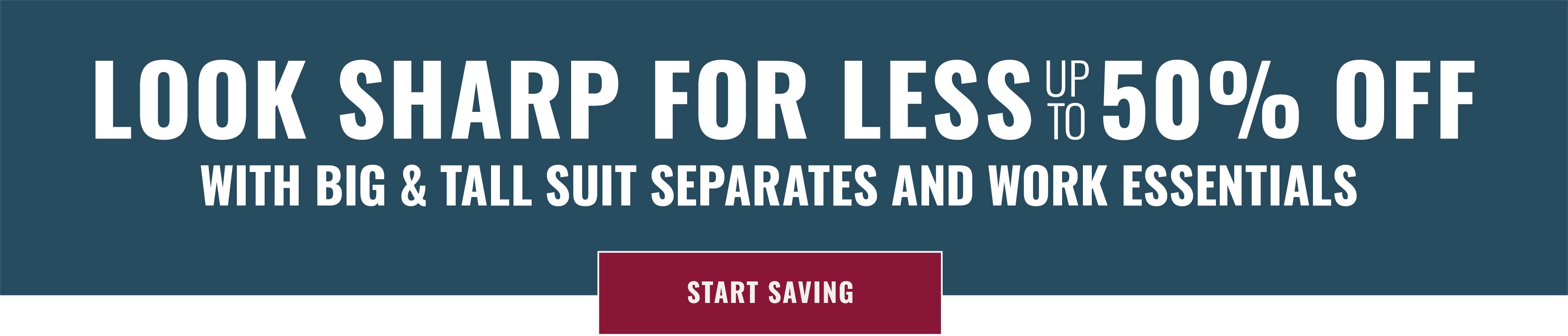 Big and Tall Clothing for Men | King Size