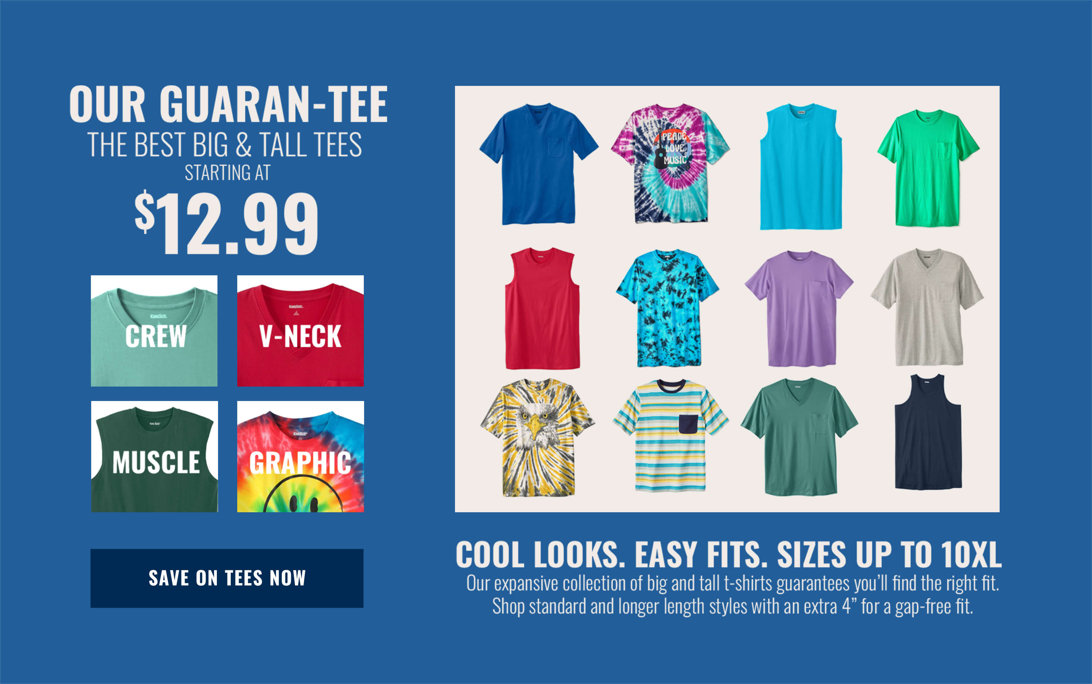 Big and Tall Clothing for Men | King Size