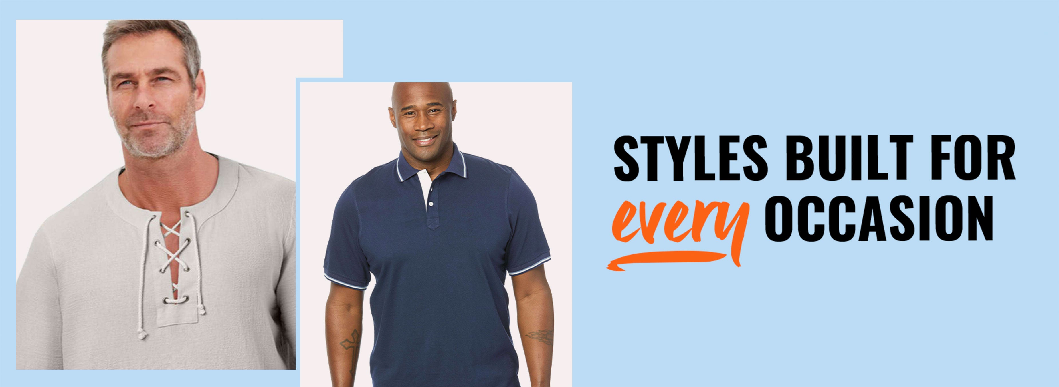 Big and Tall Clothing for Men | King Size