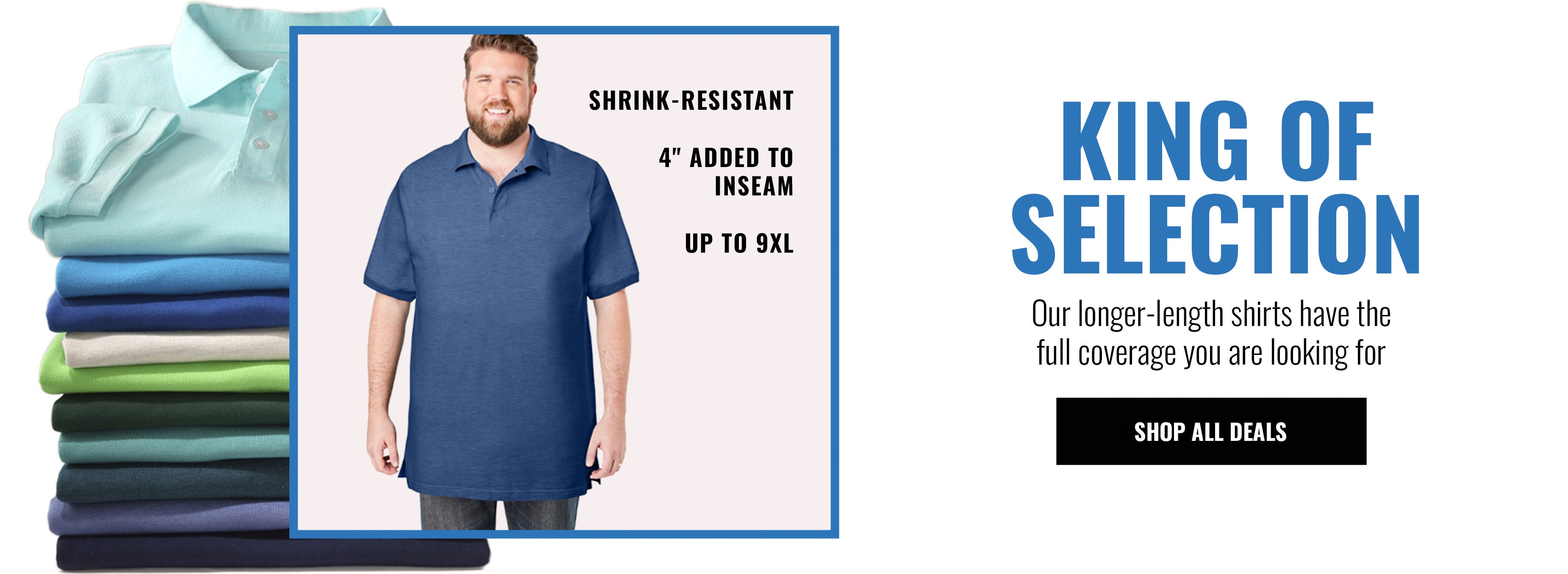 Big and Tall Clothing for Men | King Size