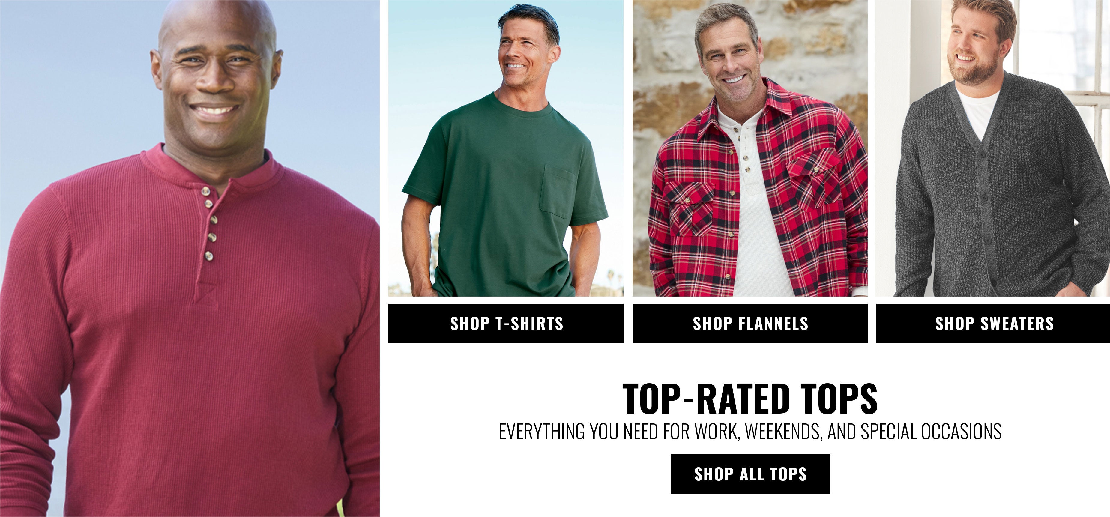 Big and Tall Clothing for Men | King Size