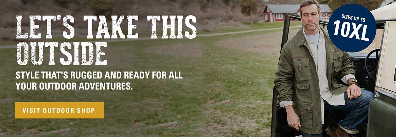 Big and Tall Clothing for Men | King Size